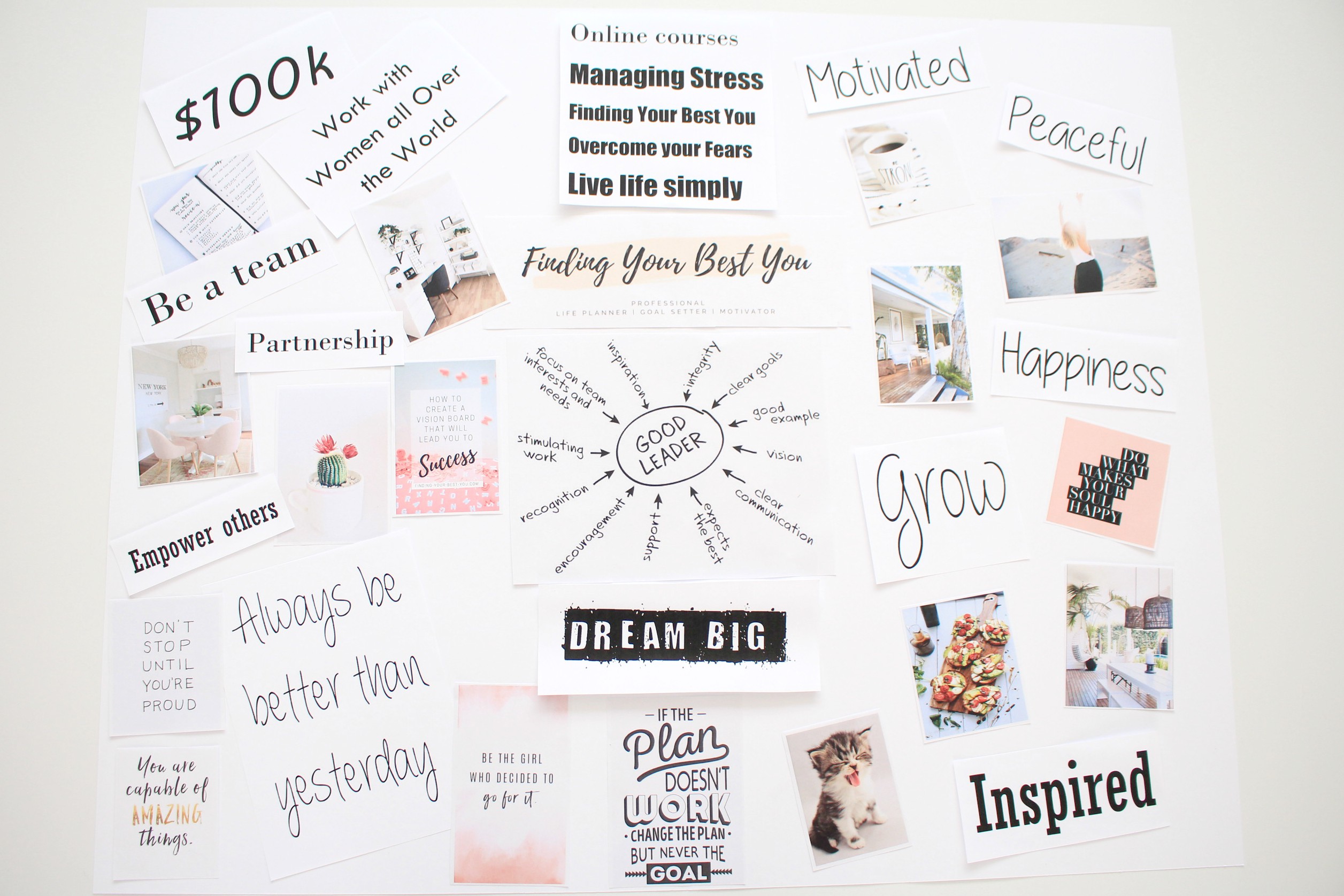 How to Create a Vision Board that Will Lead You to Success